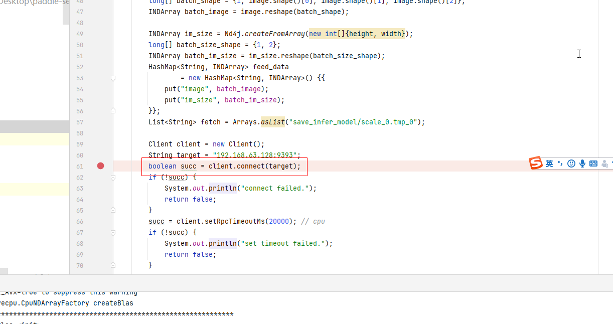 paddle_serving java遇到的问题 · Issue #1125 · PaddlePaddle/Serving · GitHub