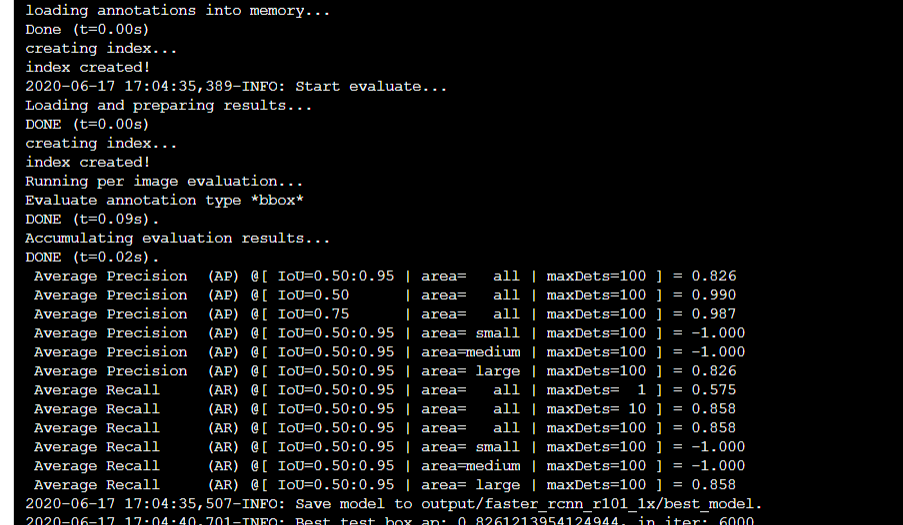 关于 --eval评价指标 · Issue #953 · PaddlePaddle/PaddleDetection · GitHub