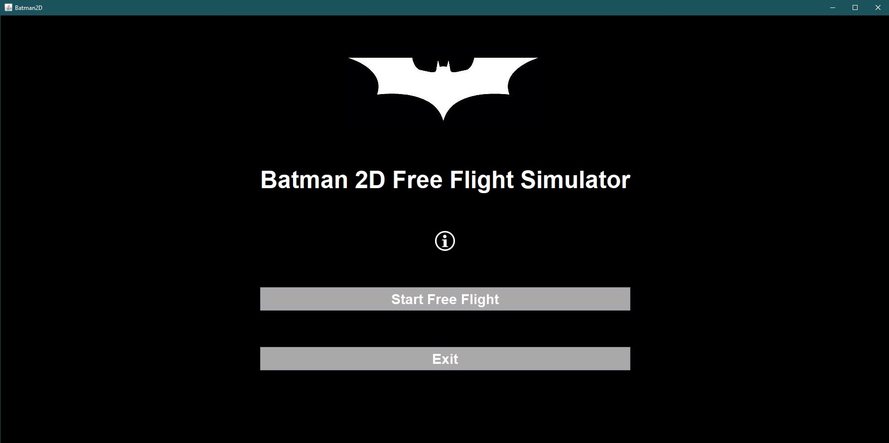 GitHub - BarisTiftik/Batman2D-Free-Flight-Simulator
