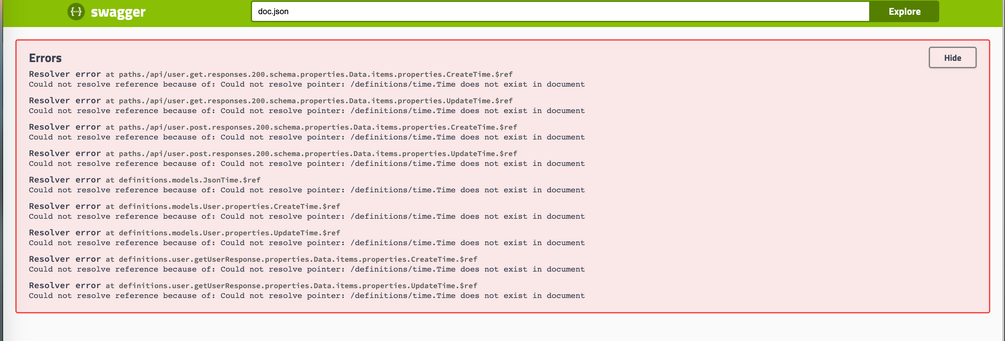 Cant Generate Definitions When Use Struct Alias · Issue 718 · Swaggoswag · Github