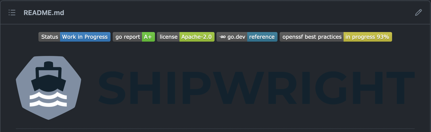 SHP Logo not optimal with Github Dark Themes · Issue #1158 · shipwright-io/build · GitHub