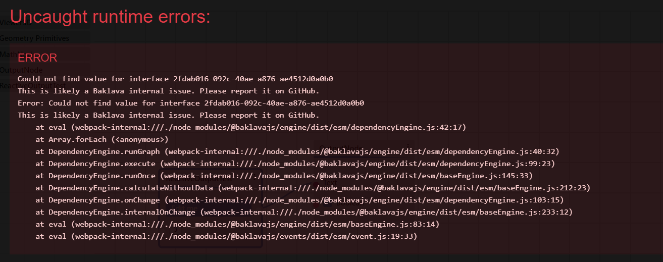 [v2]"Troubleshooting: 'Could not find value for interface' Error When Outputting Pre-defined ...