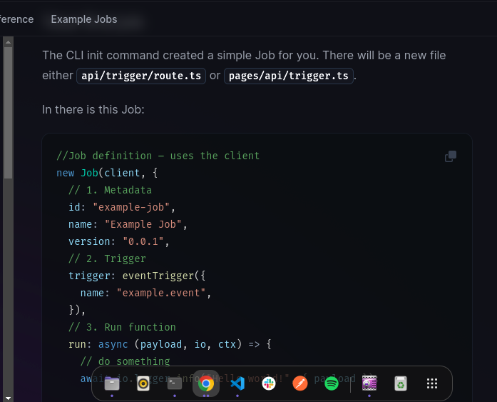 [TRI-857] Record the setup experience and provide feedback · Issue #249 · triggerdotdev/trigger ...