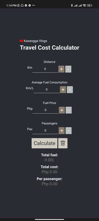 GitHub - Pseudoman21/travel-cost-calculator