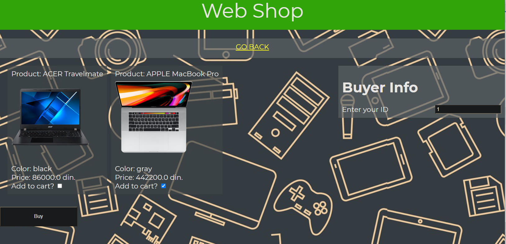 GitHub - nemanja-stosic/Web-Shop