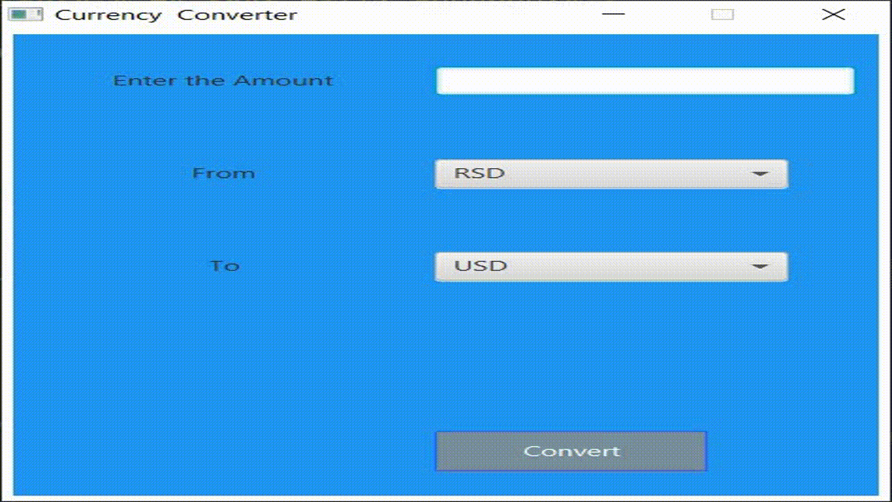 GitHub - nemanja-stosic/Currency-Converter