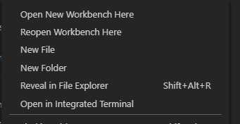 Please make "Open Folder Context Menus" a default feature · Issue #111004 · microsoft/vscode ...