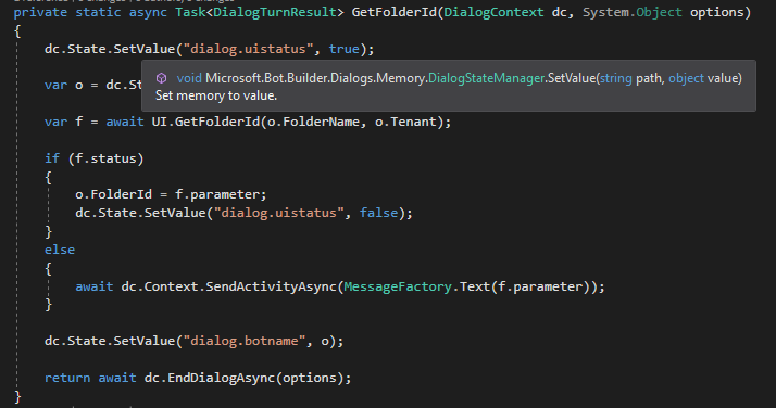 Adaptive Dialogs: Bot does not wait for Http Response · Issue #5720 ...