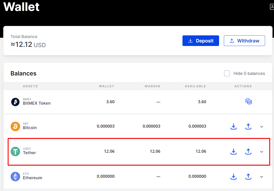 Bitmex USDT balance shows incorrectly · Issue #11147 · ccxt/ccxt · GitHub