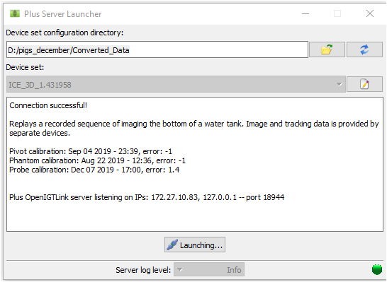 Plus Launcher keeps saying “Launching” · Issue #683 · PlusToolkit/PlusLib · GitHub