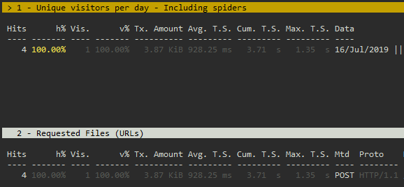 Missing data TX and T.S. values in web mode but present in json output and terminal · Issue ...