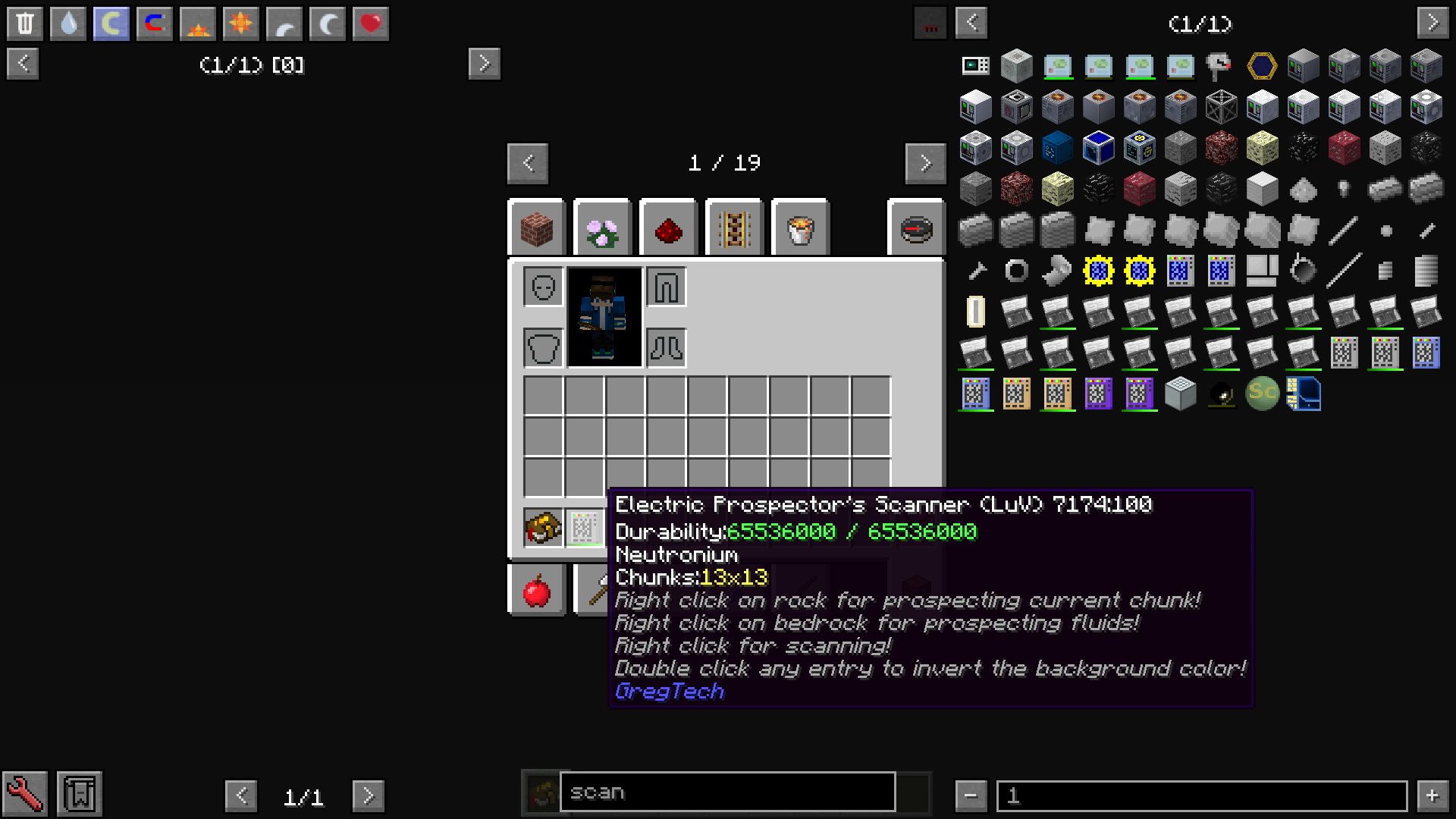 Change the tooltip/question for electric prospector's scanner · Issue ...