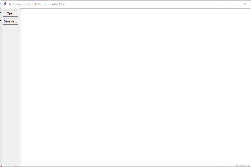 GitHub - alitheDev/TextEditorWithPython