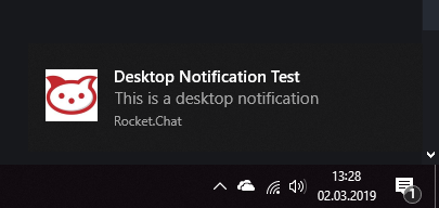 Desktop notificatrions not working · Issue #13600 · RocketChat/Rocket.Chat · GitHub