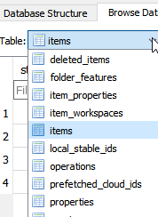 Add row count to Table dropdown · Issue #2512 · sqlitebrowser/sqlitebrowser · GitHub