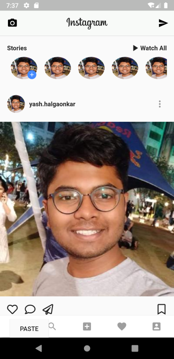 GitHub - yashhalgaonkar/InstagramClone: Instagram UI clone made with ...