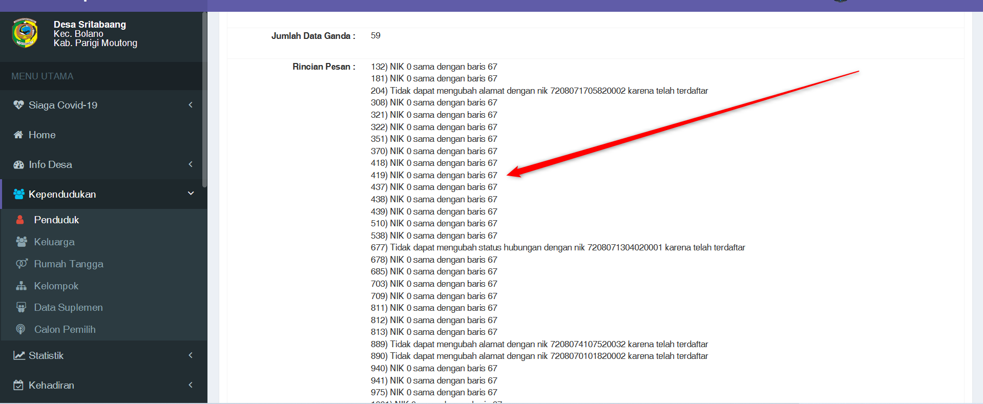 Bug/error: Impor Data Penduduk nik 0 Lebih dari 1 terbaca Ganda · Issue #5249 · OpenSID/OpenSID ...