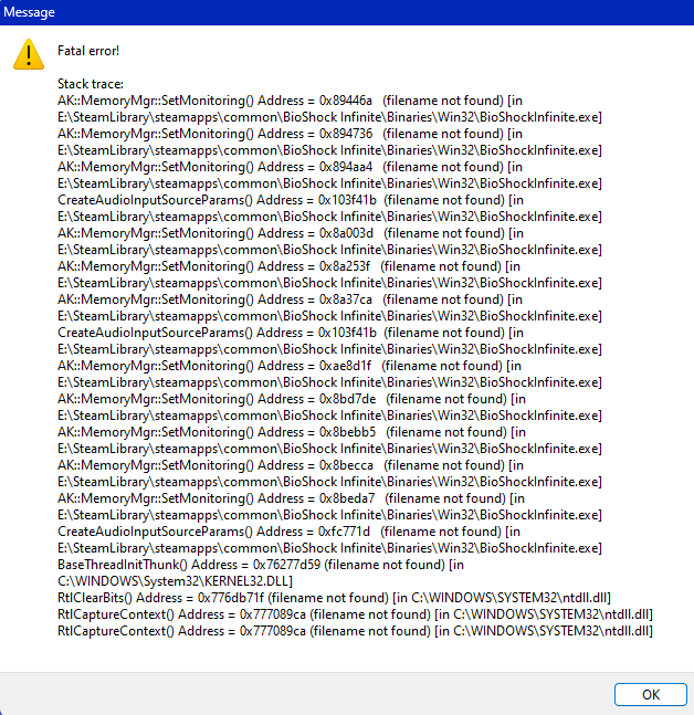 Bioshock Infinite Entry Point Not Found · Issue #3599 · doitsujin/dxvk · GitHub