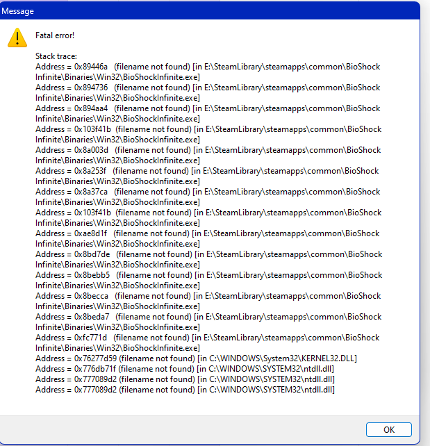 Bioshock Infinite Entry Point Not Found · Issue #3599 · doitsujin/dxvk · GitHub