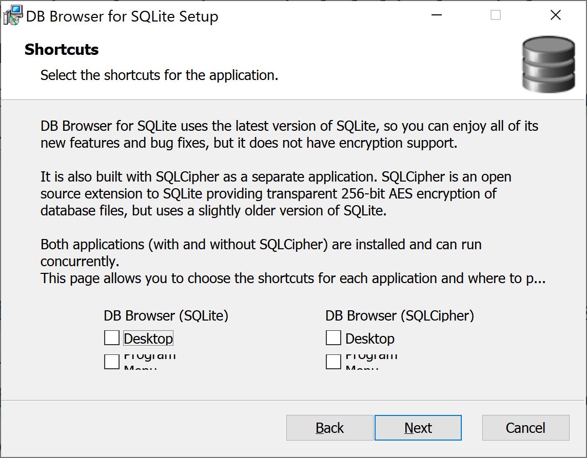 Shortcuts screen problem when installing · Issue #1778 · sqlitebrowser/sqlitebrowser · GitHub