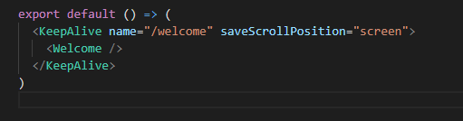 为什么在实例代码中没用看到AliveScope · Issue #62 · CJY0208/react-activation · GitHub