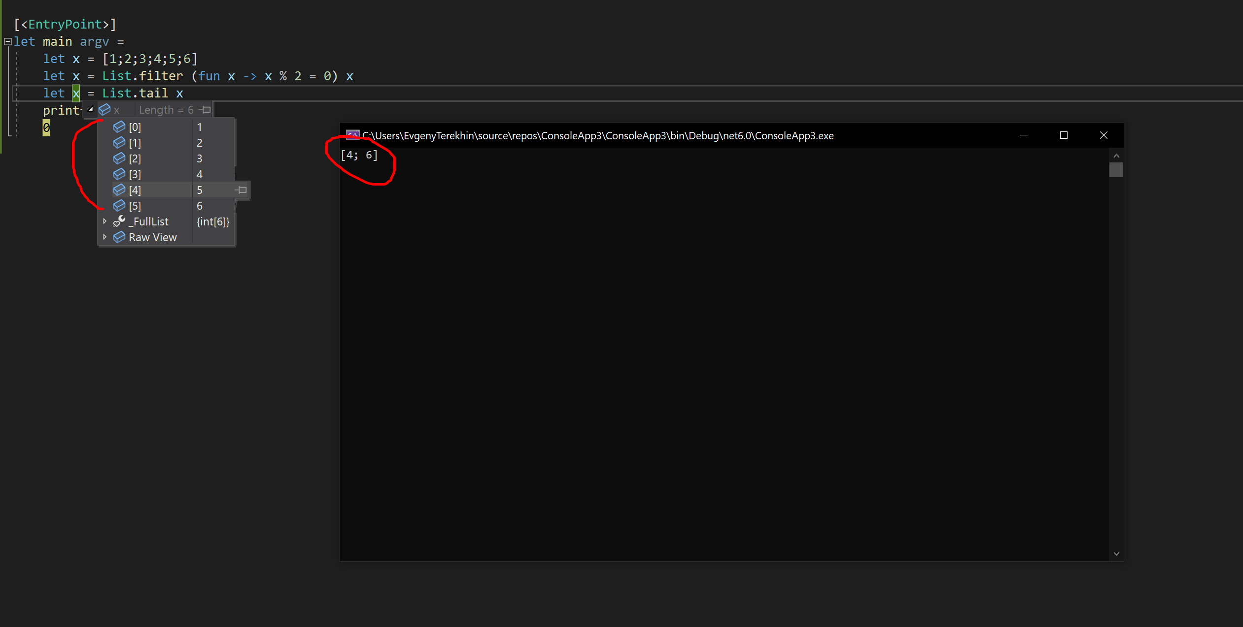 Broken F# shadowed variables evaluation · Issue #11908 · dotnet/fsharp · GitHub