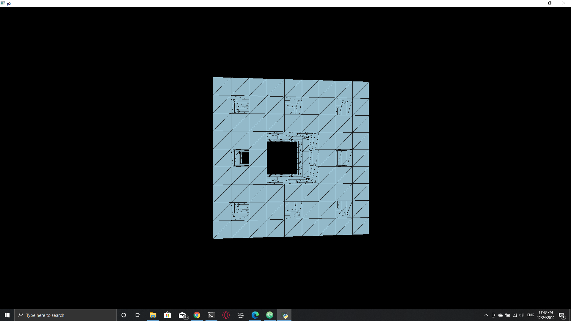 GitHub - Josephbakulikira/Menger-sponge-with-python-p5