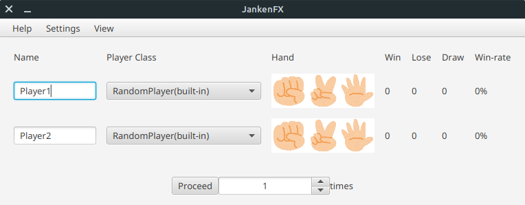 GitHub - kitakkun/JankenFX: Janken simulator written in JavaFX.