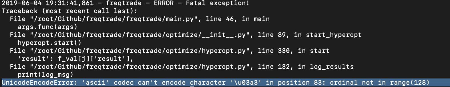 Hyperopts instability · Issue #1910 · freqtrade/freqtrade · GitHub