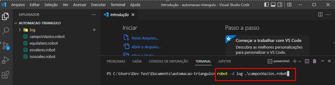 GitHub - AbelJunnior/automacao-triangulo: Implementar a automação de ...