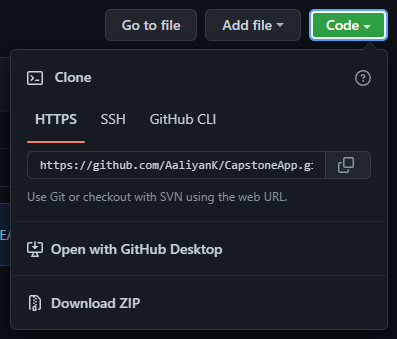 GitHub - AaliyanK/CapstoneApp: Fullstack app for the capstone