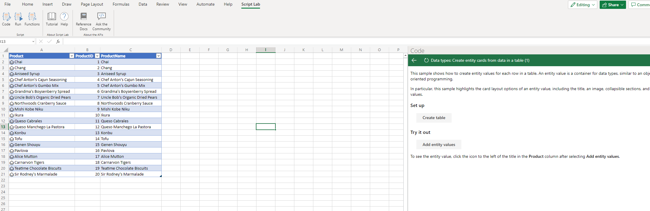Streaming function returns #VALUE when argument is entity data type · Issue #2931 · OfficeDev ...
