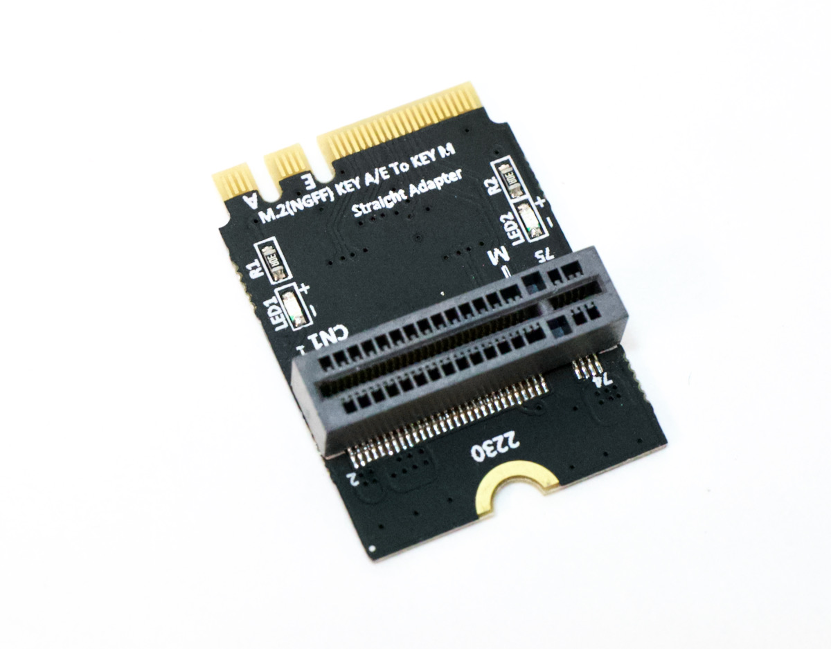Test M 2 NGFF NVMe M key SSD To M 2 Key A E Adapter Issue 91 Test M 2 NGFF NVMe M key SSD To M 2 Key A E Adapter Issue 91