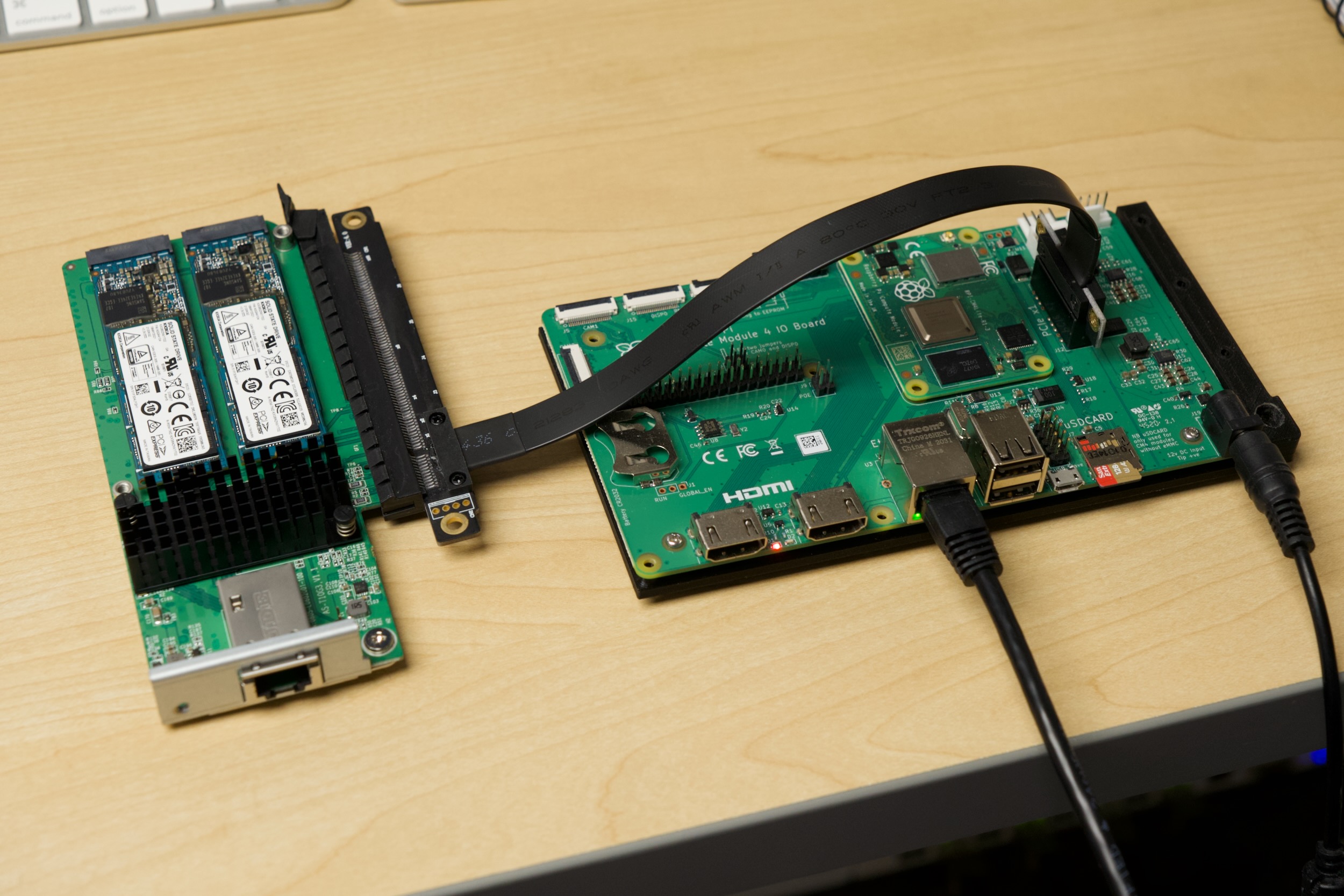 Add ASUSTOR AS-T10G3 dual-M.2 NVMe and 10 Gbps NIC · Issue #534 · geerlingguy/raspberry-pi-pcie ...