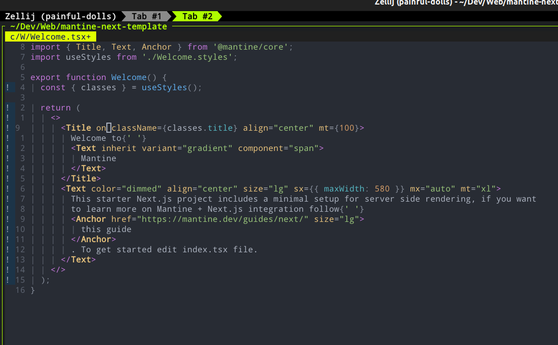 Neovim tsserver autocomplete not working properly on JSX unless I use `sx` property · mantinedev ...