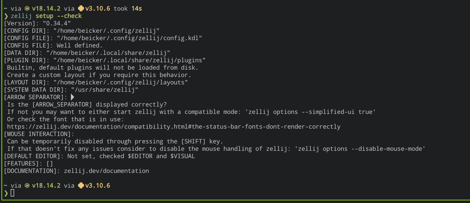 Custom Layouts Dont Load Correctly · Zellij Org Zellij · Discussion