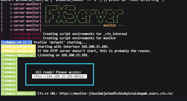 Bug Txadmininterface Not Starting The Fxserver · Issue 669 · Tabarra