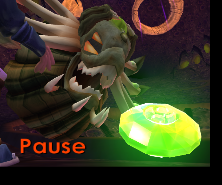 dark square sprite around krew lens, precursor stone and warp gate warp ...