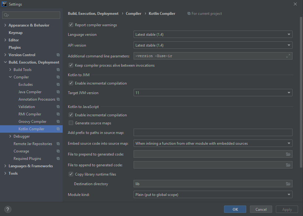 "androidx dependency" is compiled by a new Kotlin compiler backend and cannot be loaded by the ...