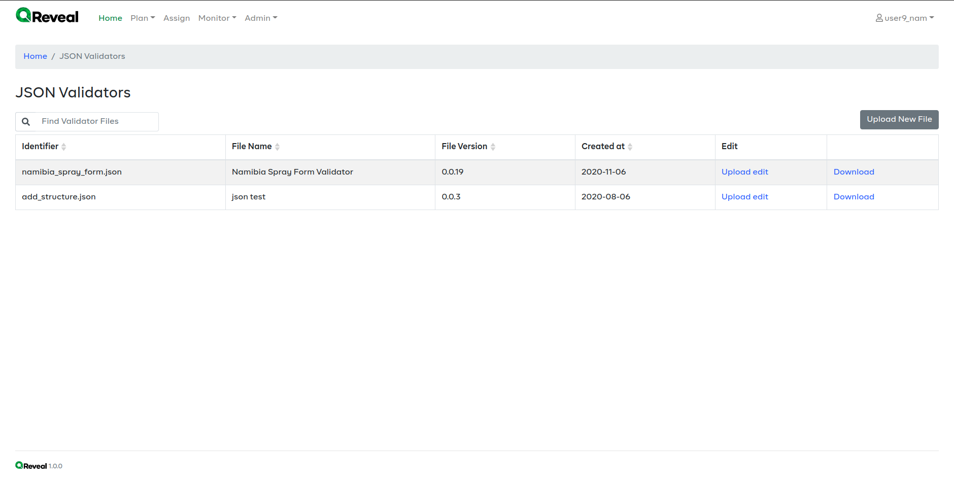 Create JSON validators list page · Issue #183 · onaio/fhir-web · GitHub