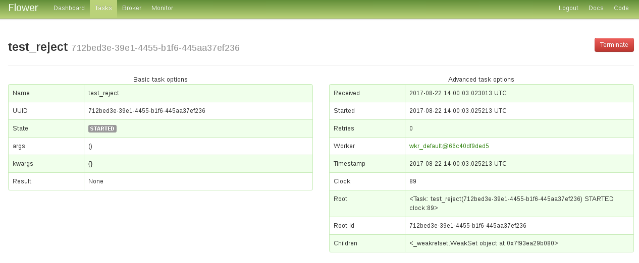 Reject Exception Doesnt Cause The Task To Fail · Issue 4222 · Celerycelery · Github 6138