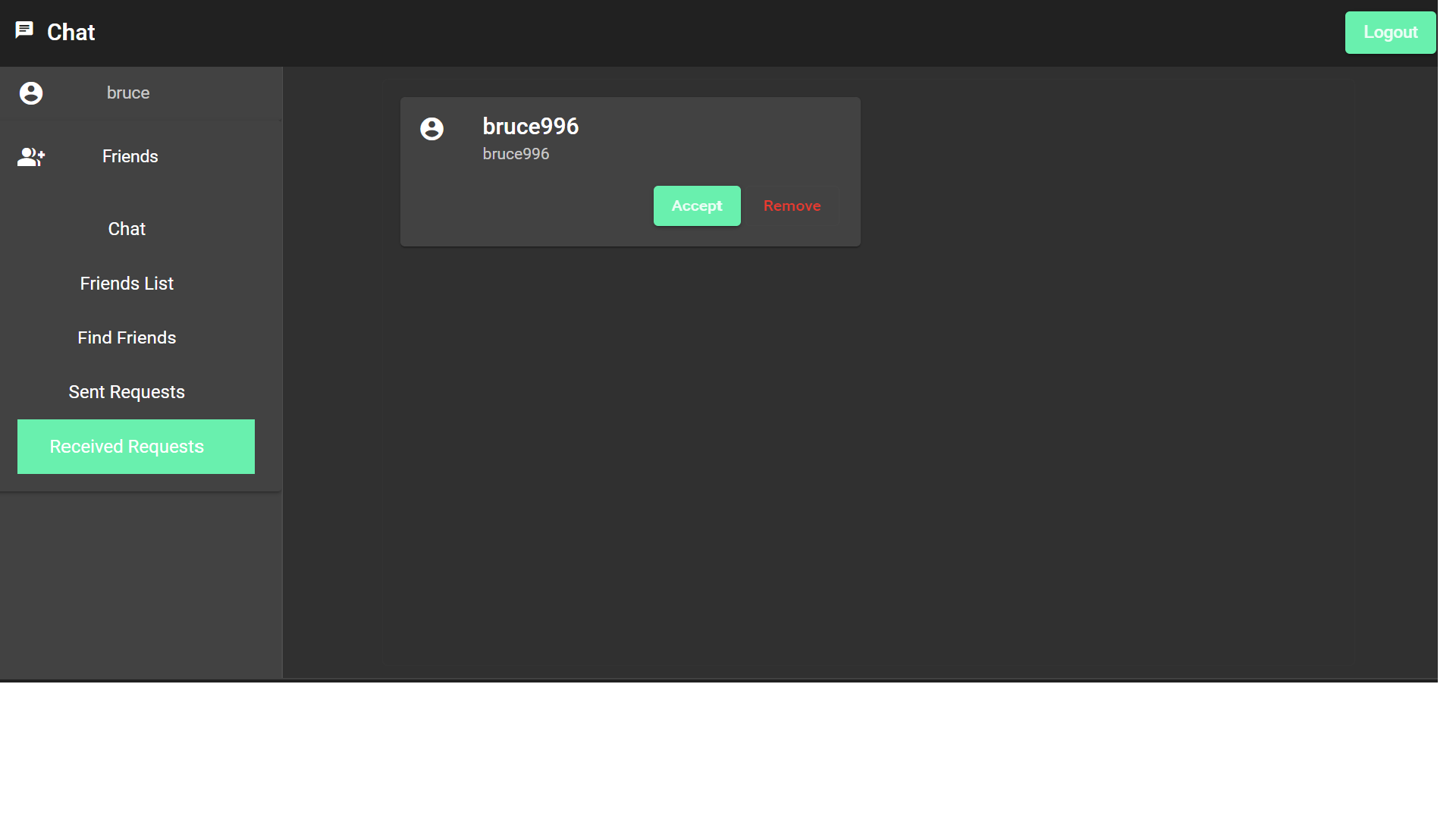 GitHub - BruceArmstrong007/chat-client: Angular Chat Web App