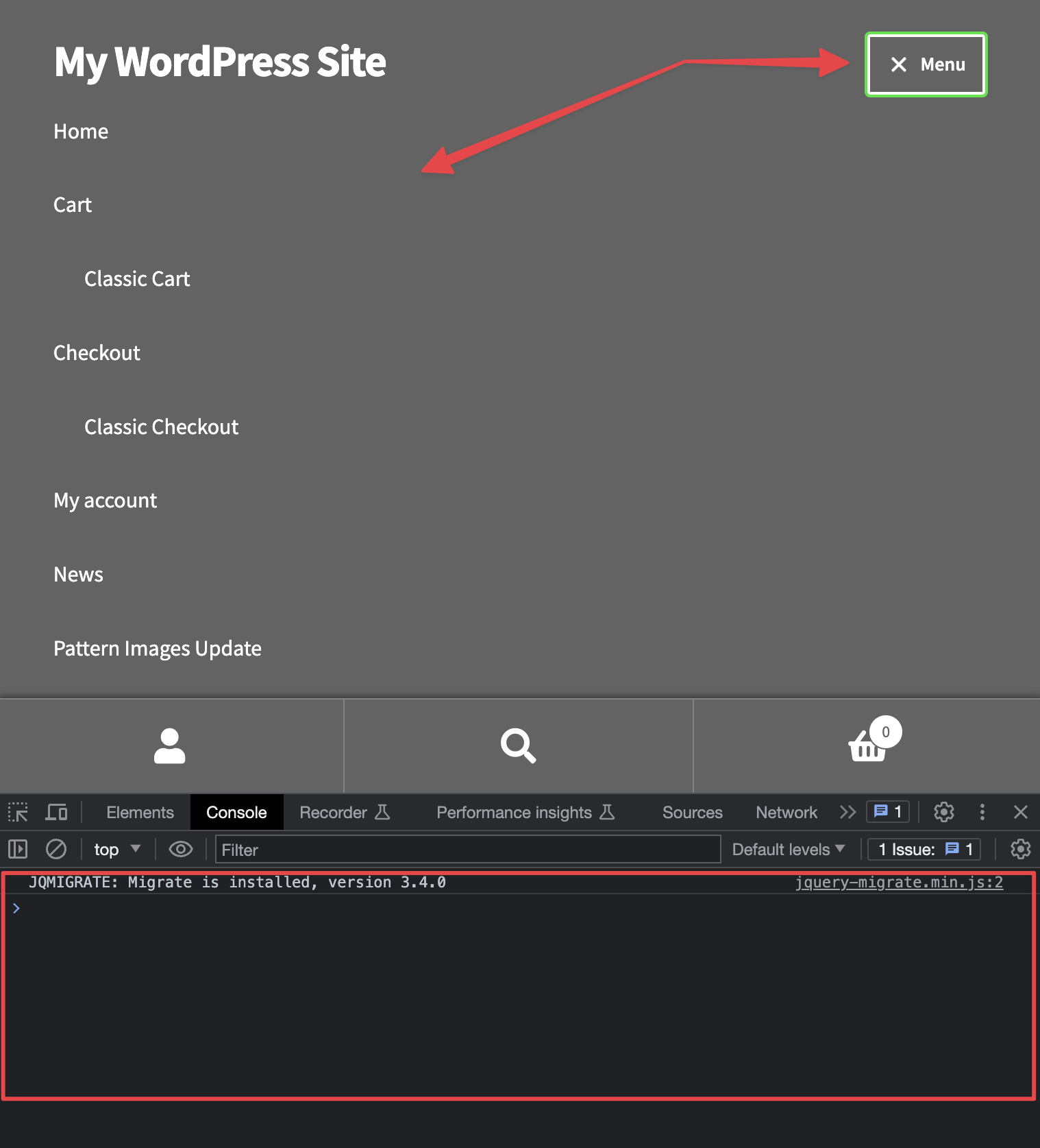 Storefront 4.4.0: Mobile Menu not working · Issue #2107 · woocommerce/storefront · GitHub