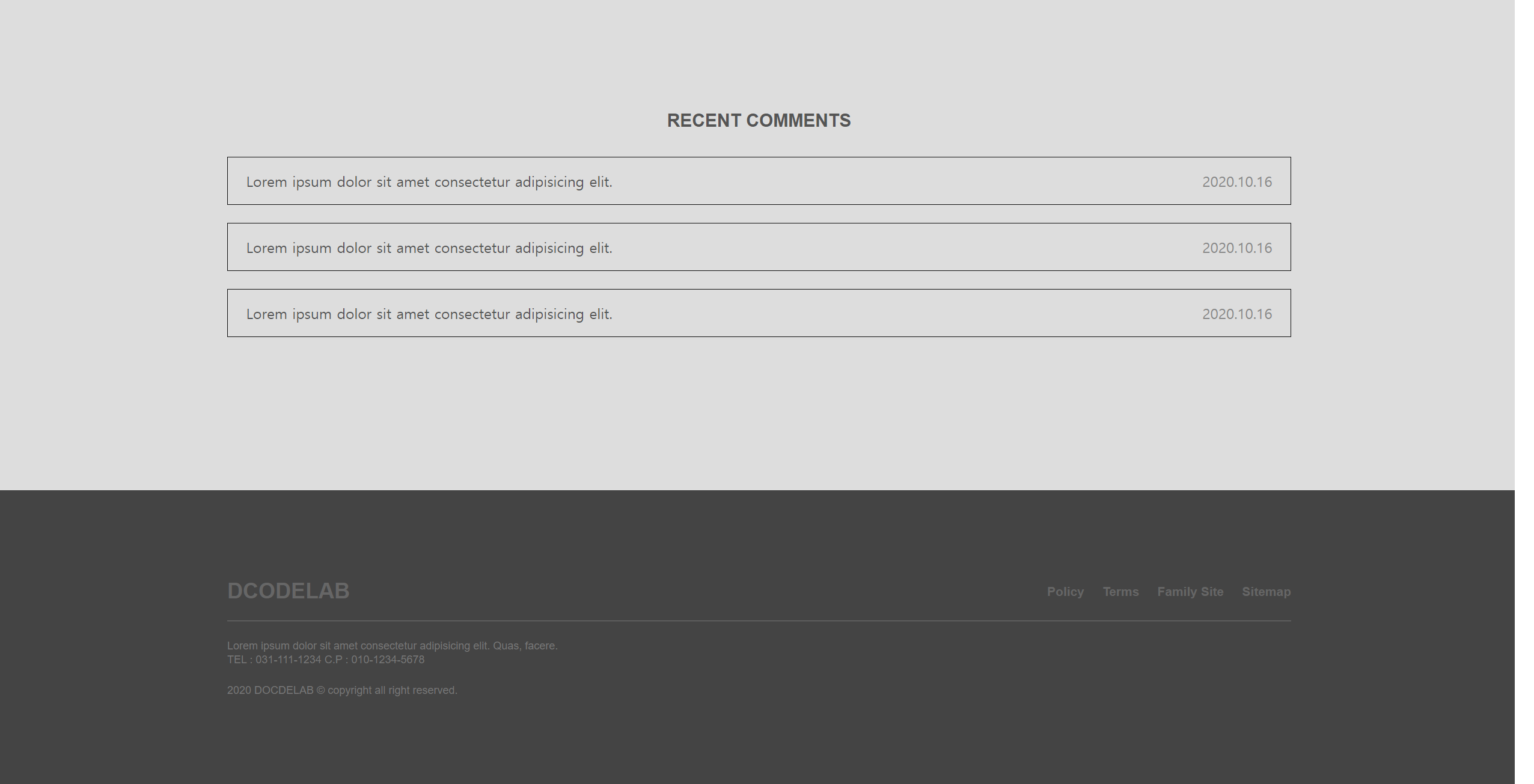 GitHub - hbsowo58/corporate-layout: corporate Layout markup, styling