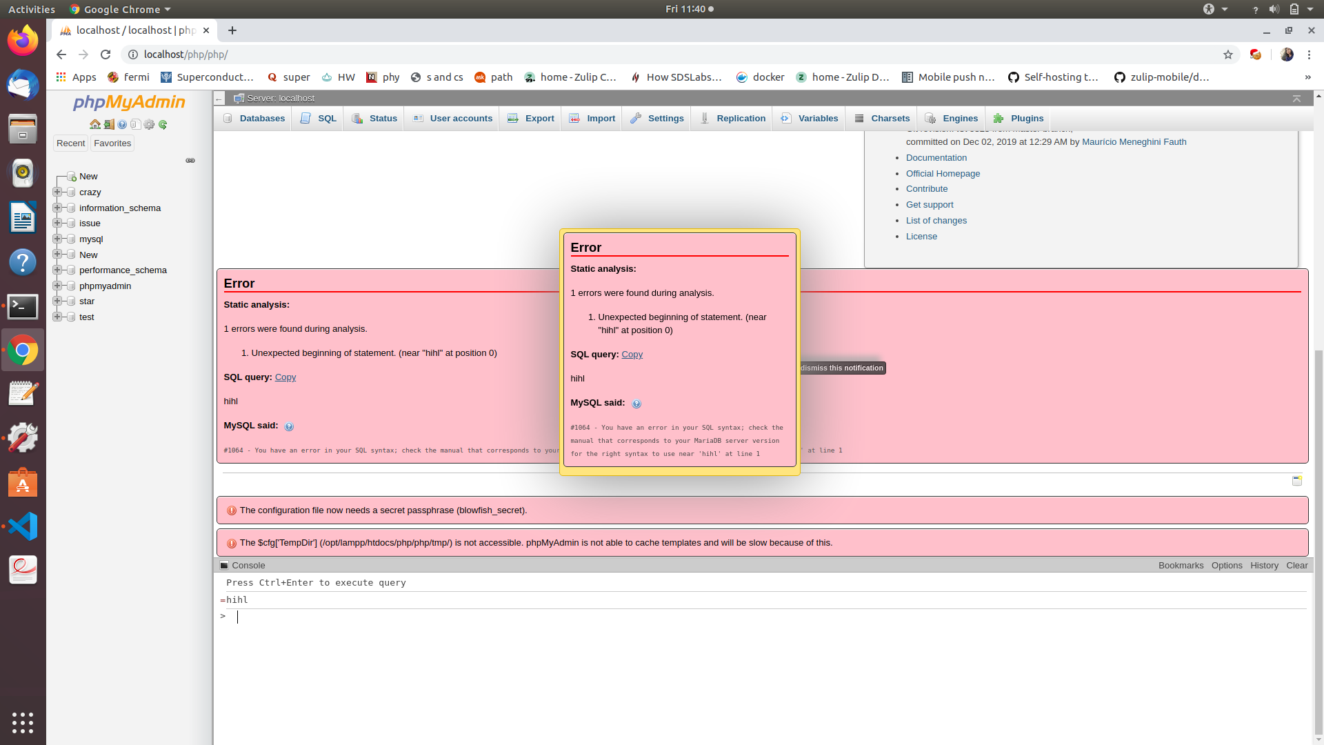 Hidden Tooltip · Issue #15712 · phpmyadmin/phpmyadmin · GitHub