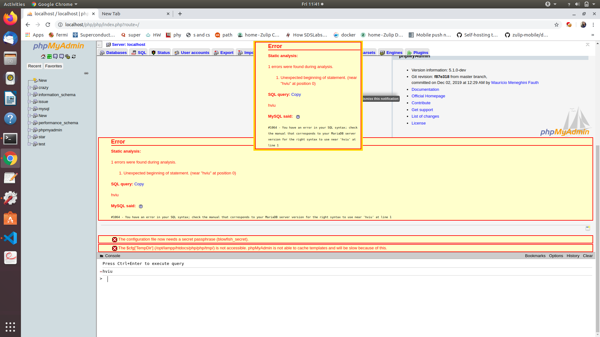 Hidden Tooltip · Issue #15712 · phpmyadmin/phpmyadmin · GitHub