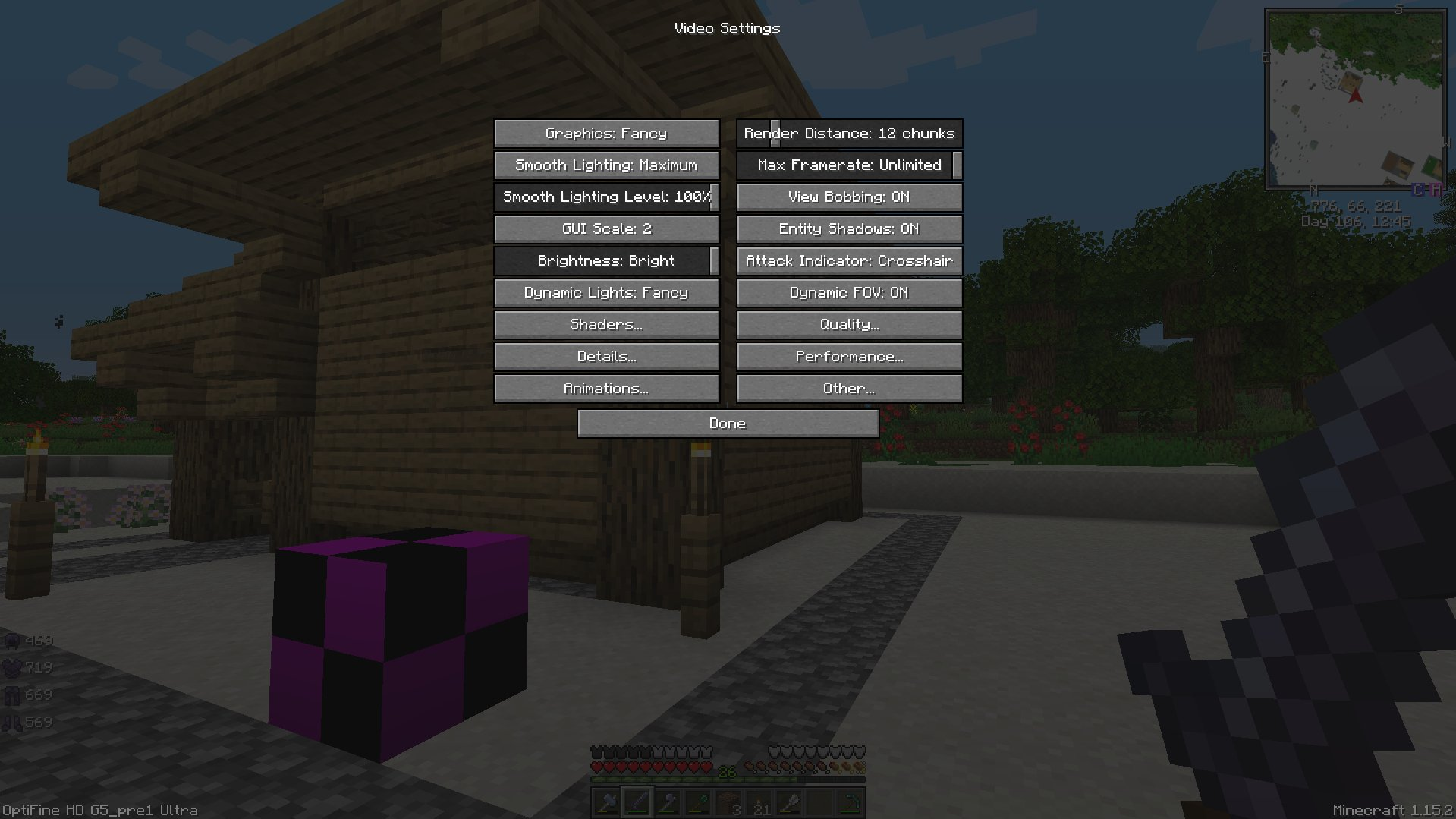 Optifine Hd U G5 Pre1 Not Fully Compatible With Minecolonies Missing Texturesmodelsitem