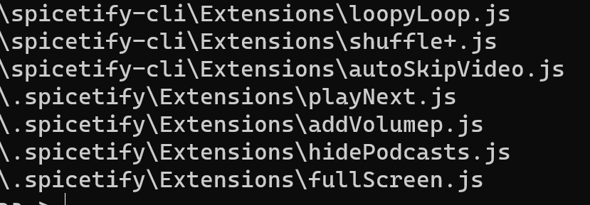 Custom extensions in .spicetify/Extensions folder are not working · Issue #1378 · spicetify/cli ...
