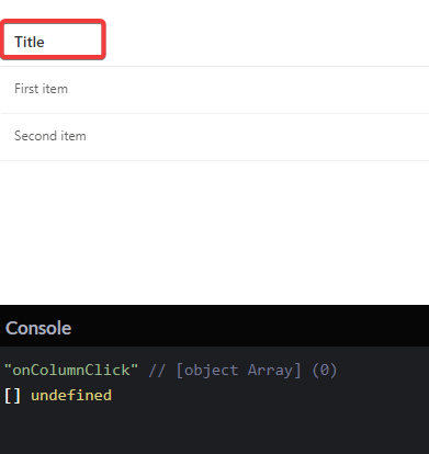 [Bug]: DetailsList onColumnClick not getting updated state · Issue #26968 · microsoft/fluentui ...