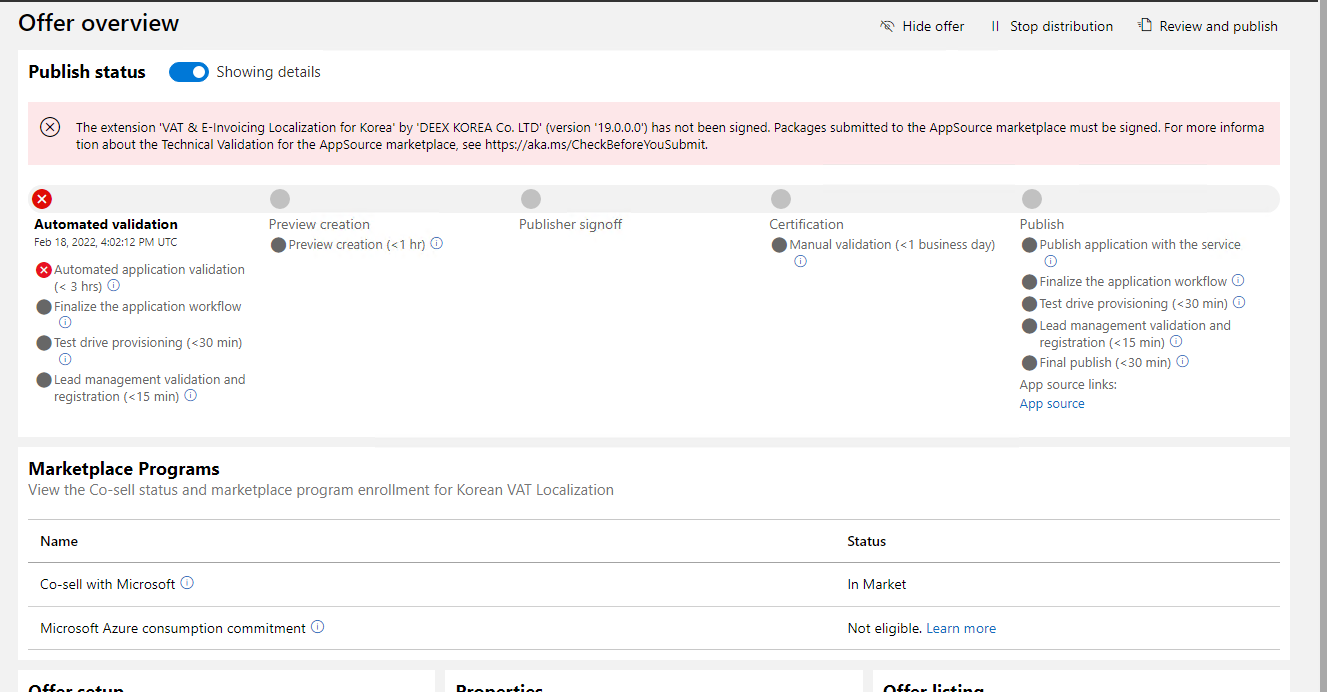 Validation fail when publishing app to Microsoft Appsource · Issue #2318 · microsoft ...